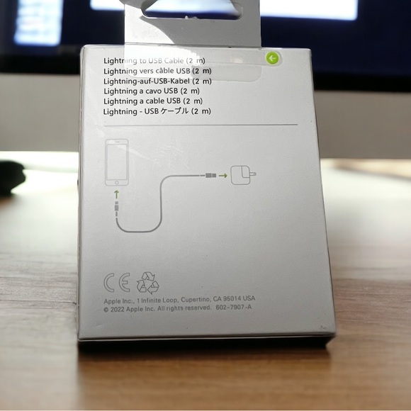 Apple | Cell Phones & Accessories | Apple Lightning To Usb Cable 2m Six ...